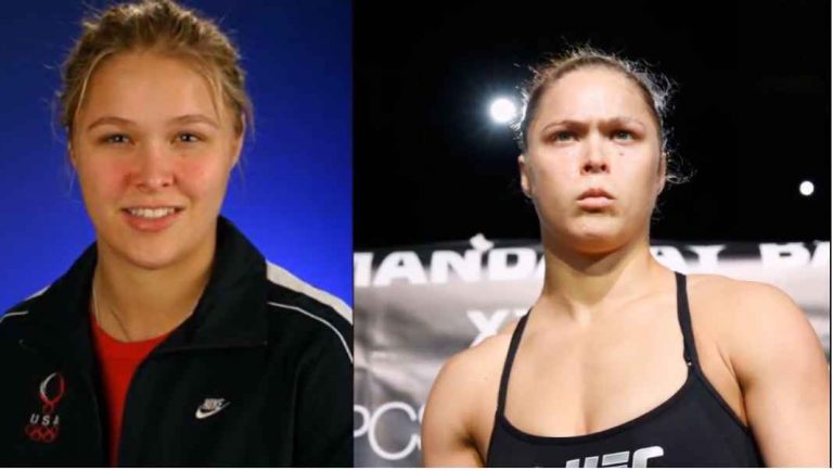 Ronda Rousey Then And Now