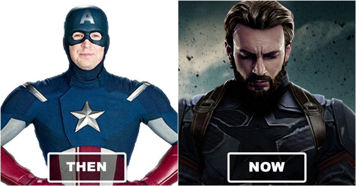 Marvel Characters In Avengers Then And Now in 2019