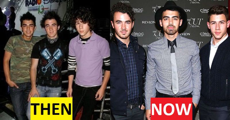 Jonas Brothers Then And Now From 1990 To 2019